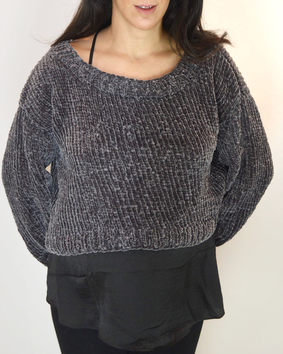 Chunky Velvet Top - Downloadable Knitting Pattern – KNIT SAFARI